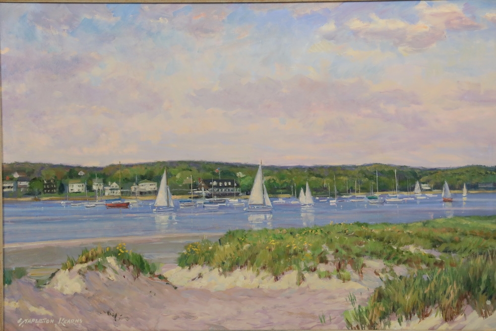 Stapleton Kearns | Sailboats in Annisquam River (1998) | MutualArt