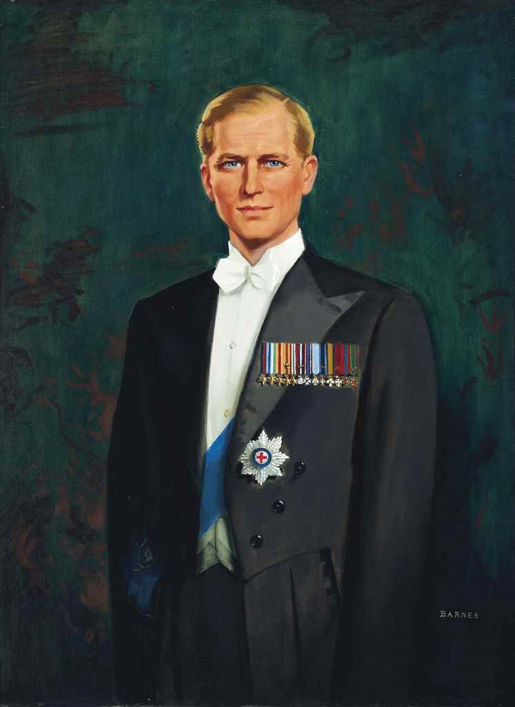 Archibald Barnes | Portrait of H.R.H. The Prince Philip, Duke of ...