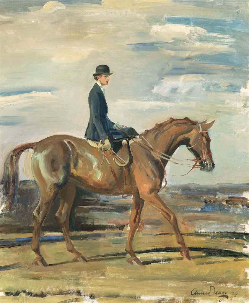 Edward Brian Seago | A morning ride (1938) | MutualArt