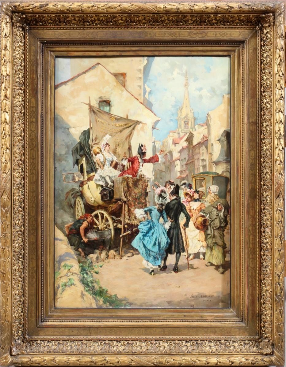 Edouard Vallet | STREET SCENE | MutualArt