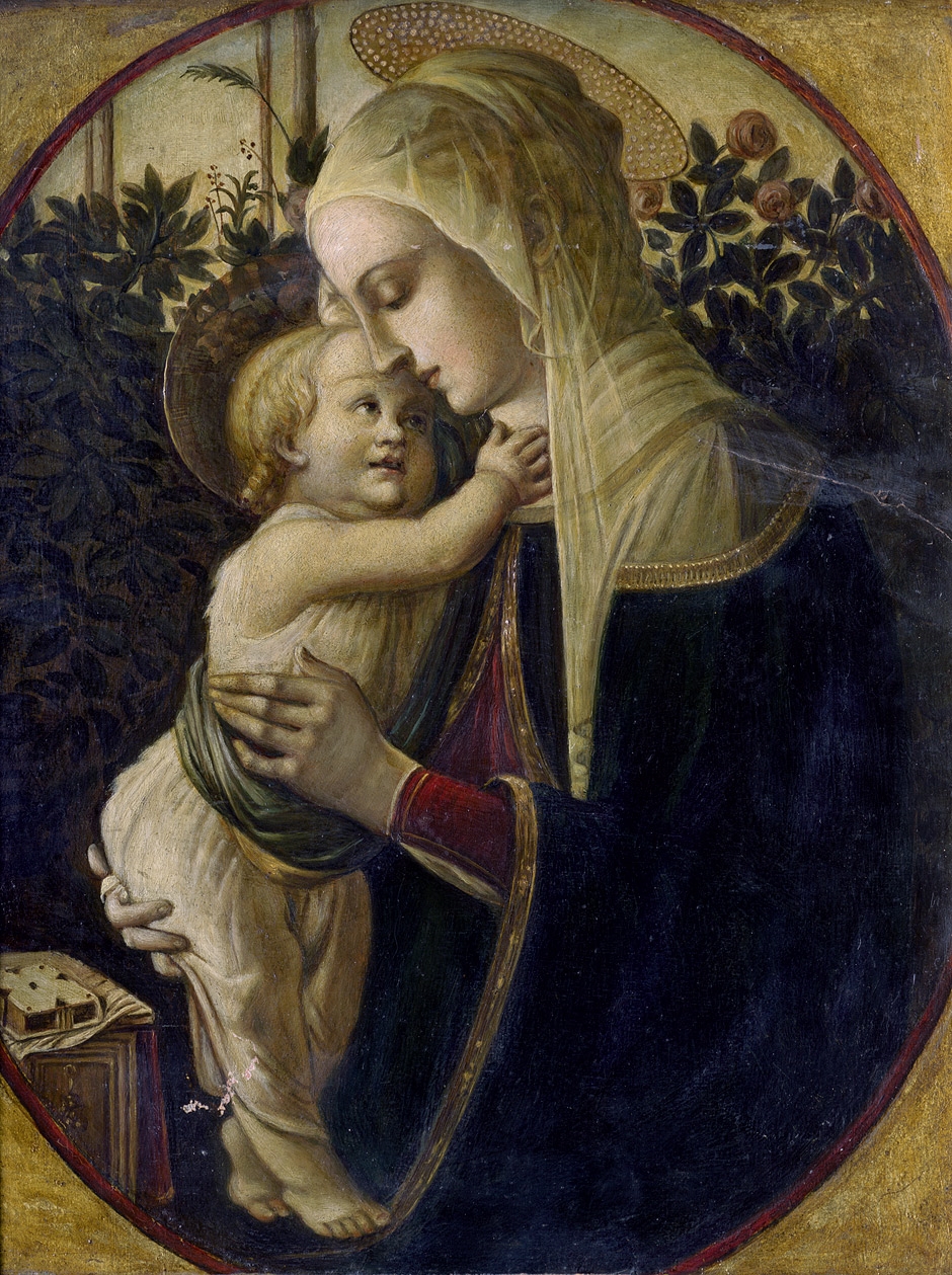 Sandro Botticelli | AN ANGEL, HEAD AND SHOULDERS | MutualArt