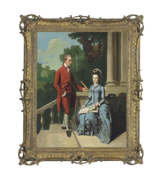 Henry Walton | Portrait of James Nelthorpe and his sister Ann (b ...