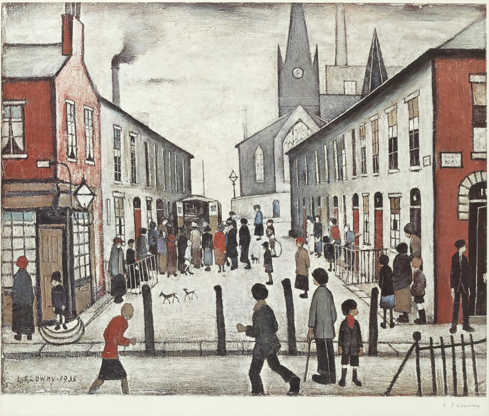 Laurence Stephen Lowry | The Family | MutualArt