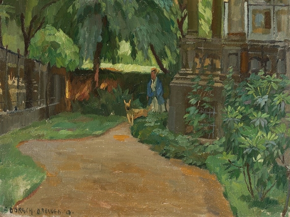 Ferdinand Dorsch | Brühlsche Terasse (1923) | MutualArt