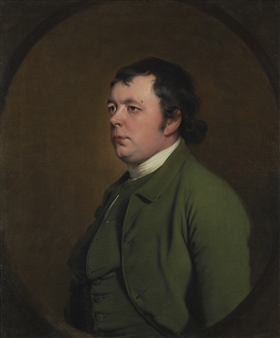 Joseph Wright of Derby | A PORTRAIT OF CAPTAIN RICHARD FRENCH | MutualArt
