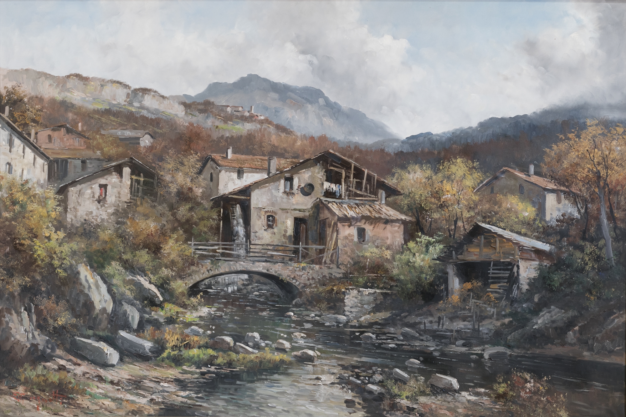 Ercole Magrotti | Baite in montagna | MutualArt