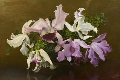 Lev Tchistovsky | Bouquet d'orchidées | MutualArt