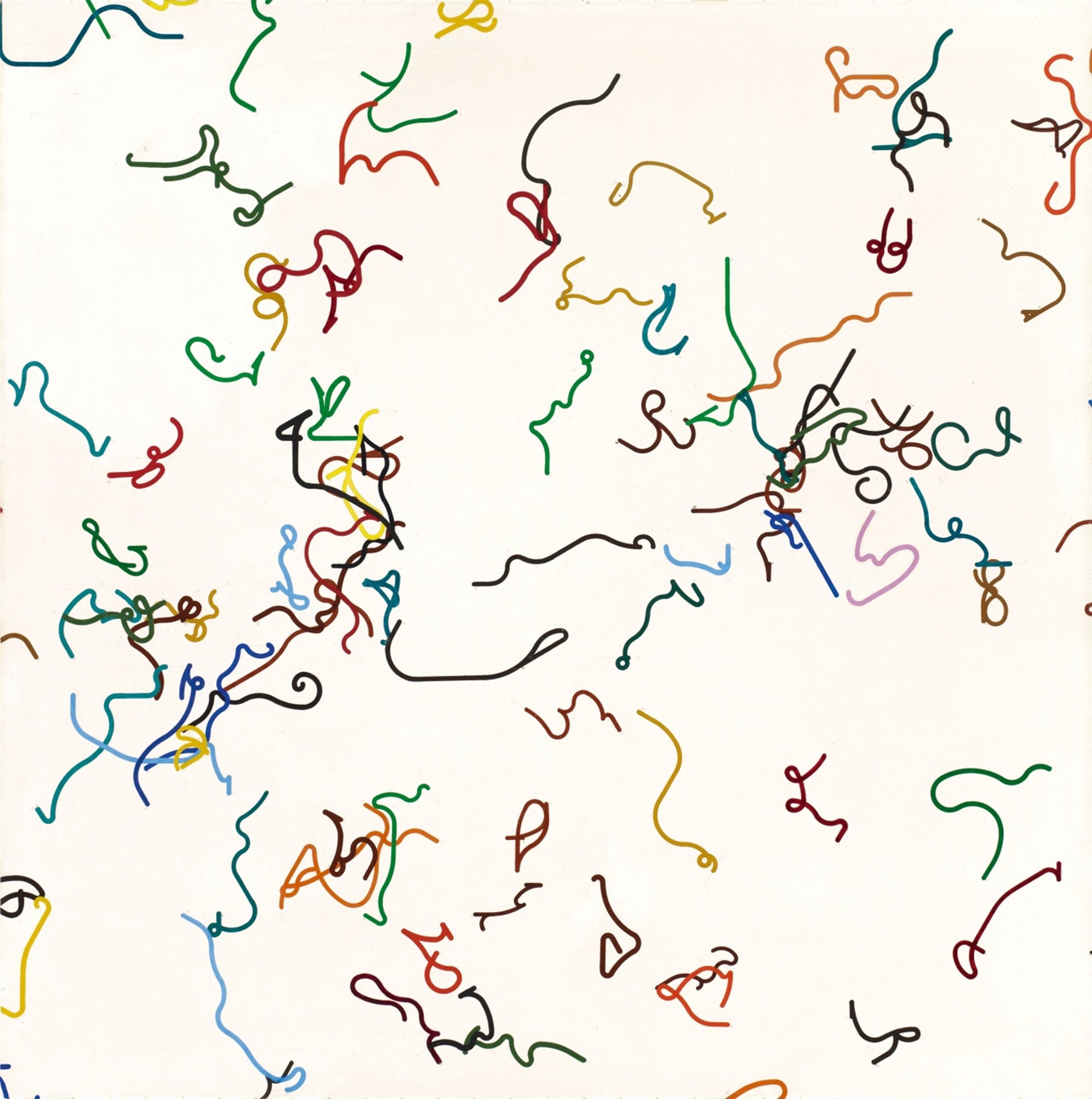 Zdenék Sykora | Linie Nr. 3 (100 lines) (1975) | MutualArt