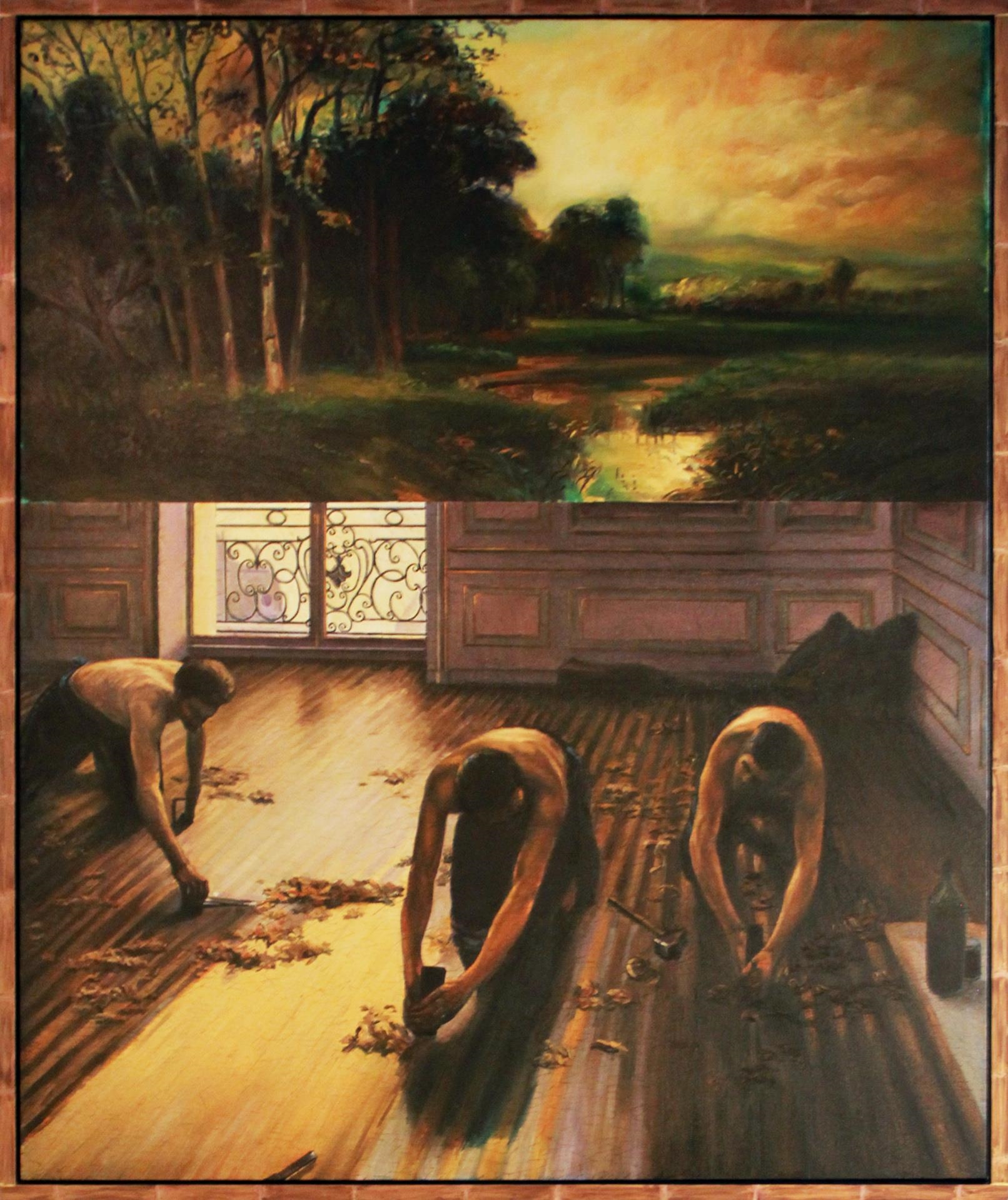 David Bierk | Floor Scrapers (Circa 1989) | MutualArt