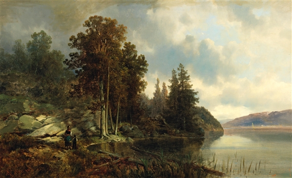 Josef Thoma | By the Lakeshore | MutualArt