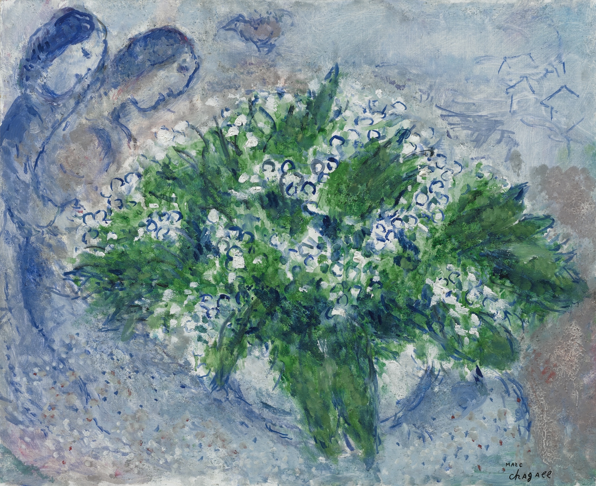 Marc Chagall | LE MUGUET (1975) | MutualArt