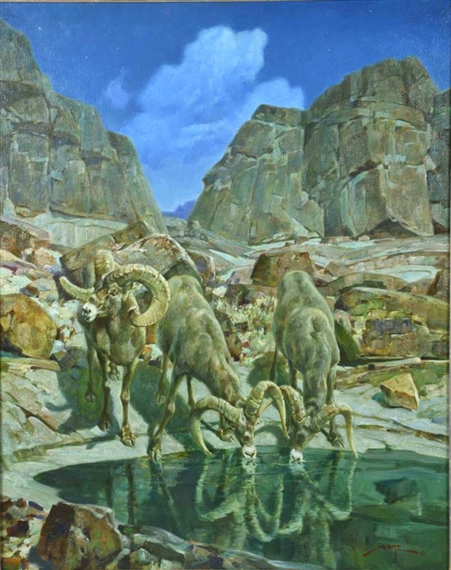 Dan Metz - Polychrome Tapestry, Oil on canvas