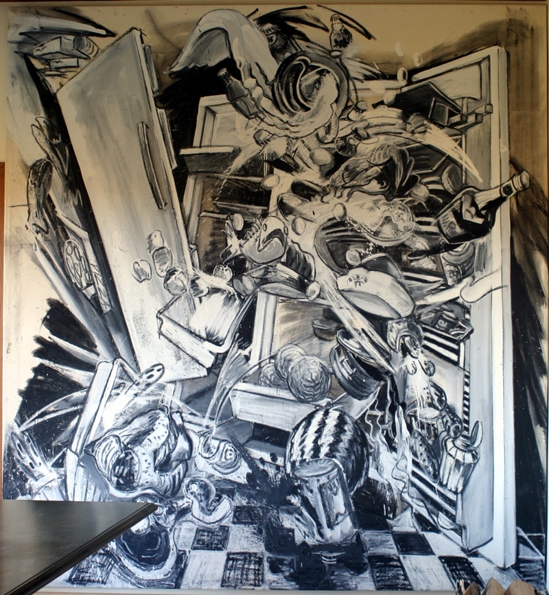 Mike Glier | Exploding Refrigerator | MutualArt