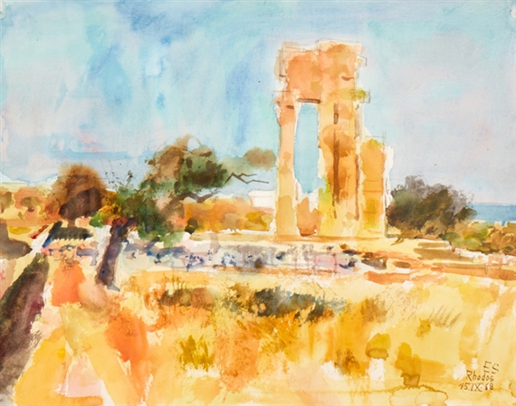 Ernst Schrom | Rhodos (1968) | MutualArt