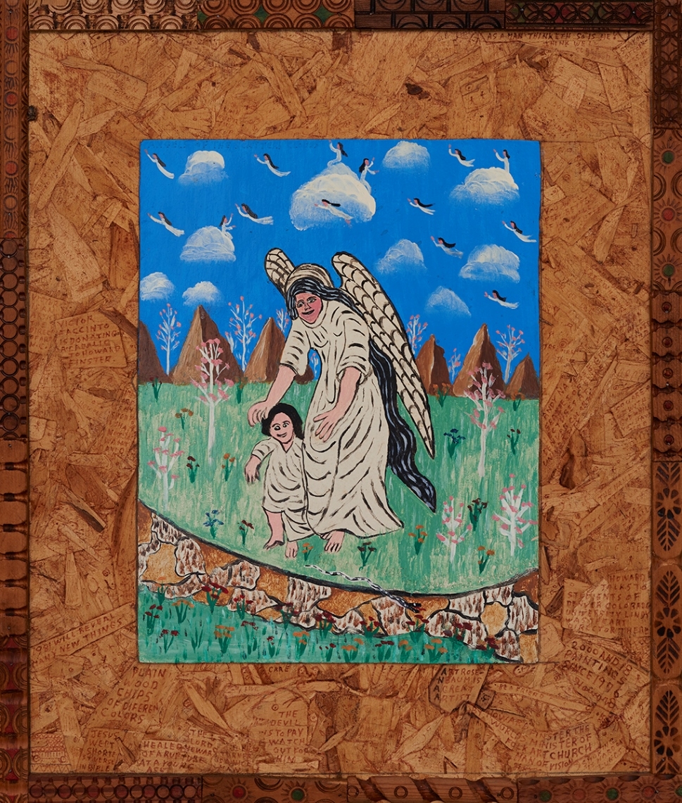 Howard Finster | Angel (1981) | MutualArt