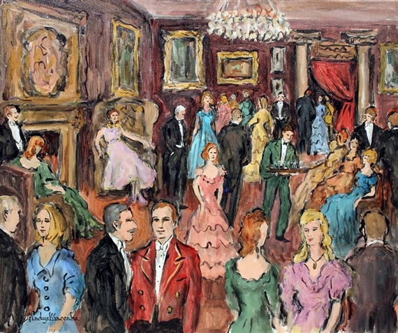 Gladys MacCabe | Social Evening | MutualArt