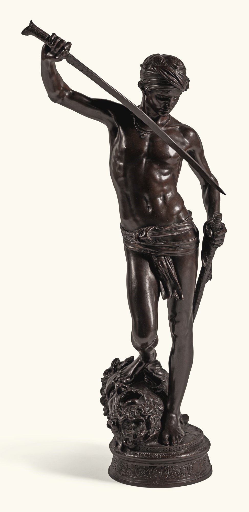 Marius-Jean-Antonin Mercié | DAVID VAINQUEUR (DAVID THE CONQUEROR ...