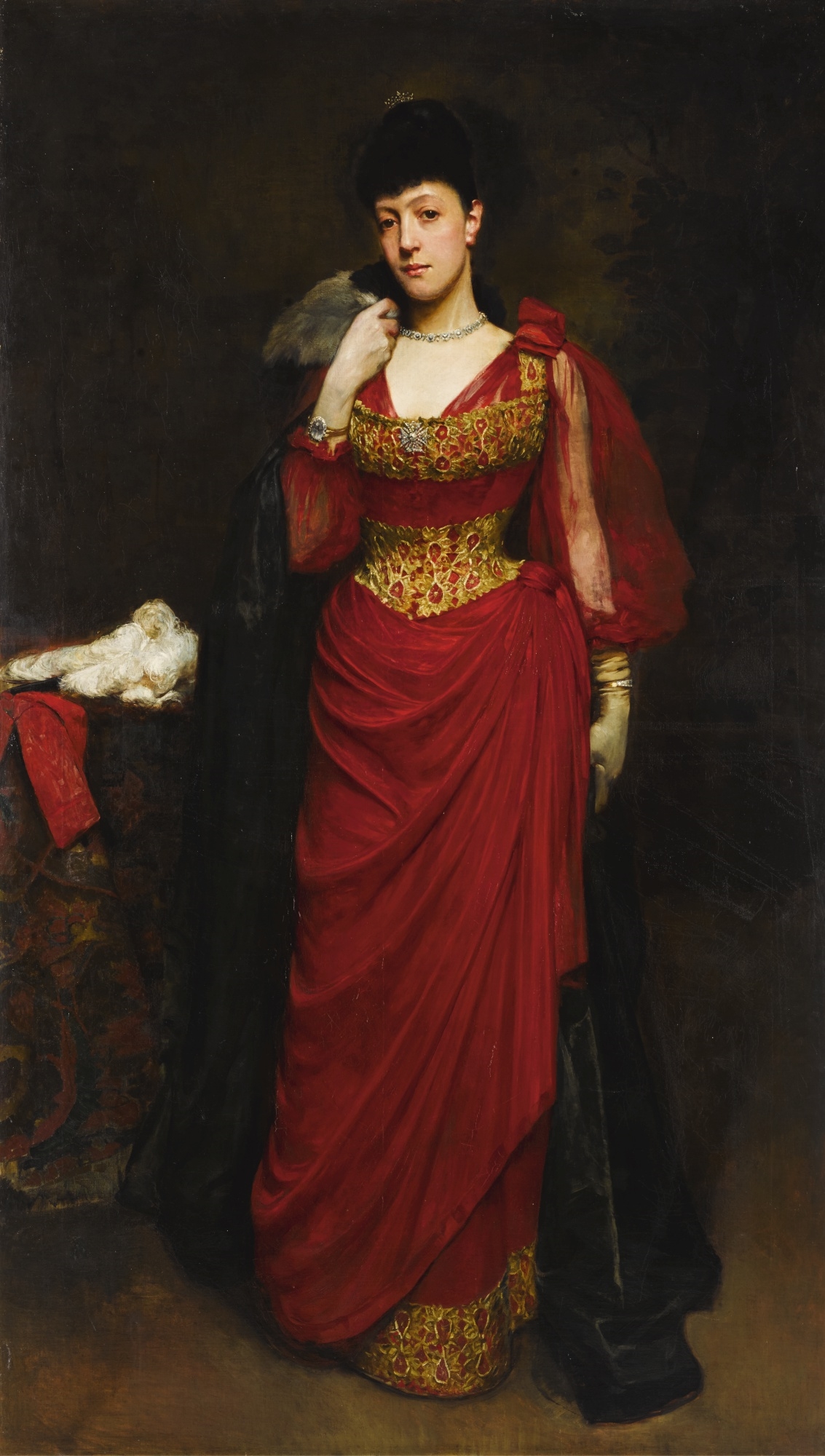 William Logsdail | PORTRAIT OF A LADY, TRADITIONALLY IDENTIFIED AS ...