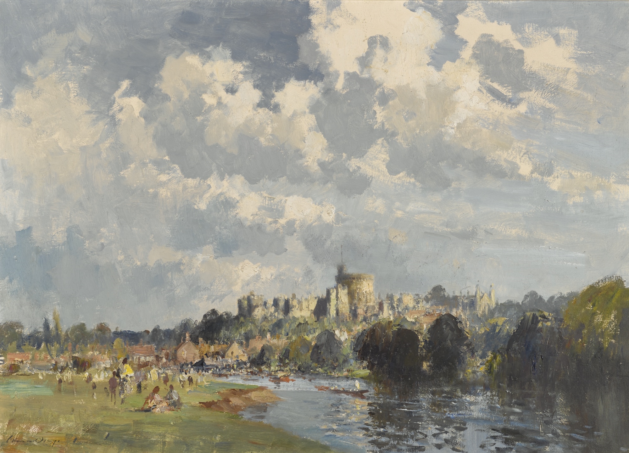 Edward Brian Seago | A SUMMER AFTERNOON, WINDSOR | MutualArt