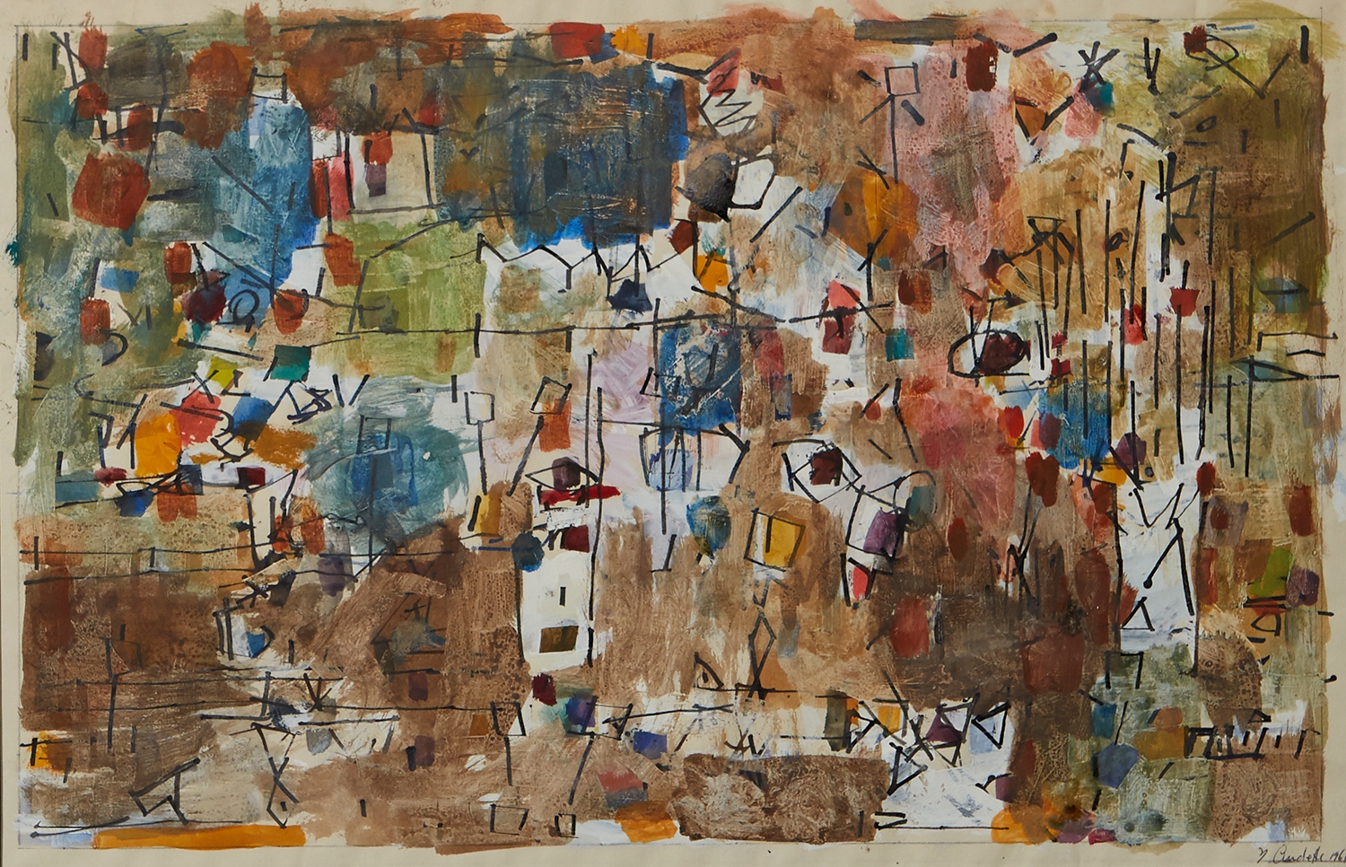 Yvonne Audette | Untitled no. 71 (1958) | MutualArt