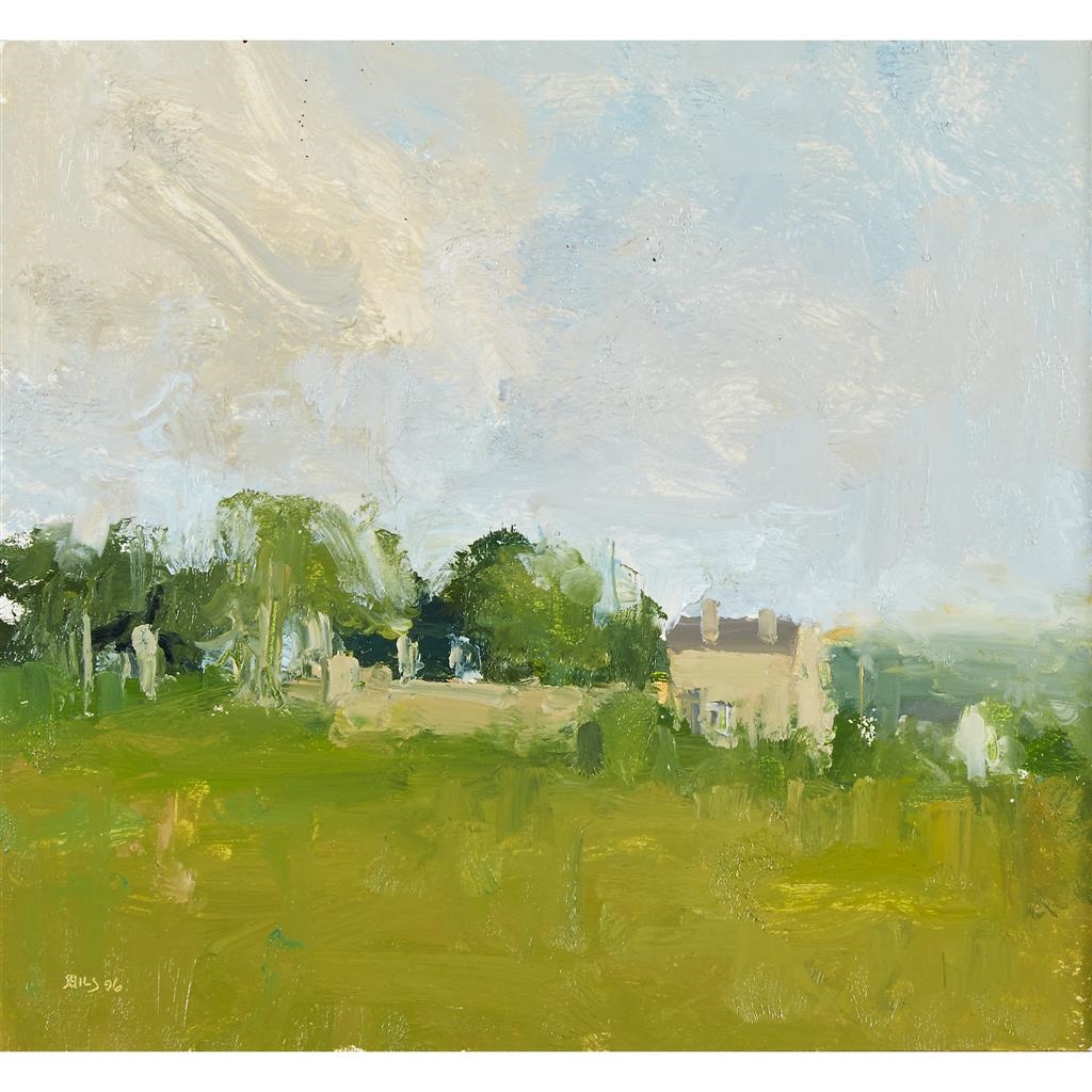 Stuart Shils | COTTAGE WITH TREES FROM THE ROAD TO GORTMORE (1996 ...