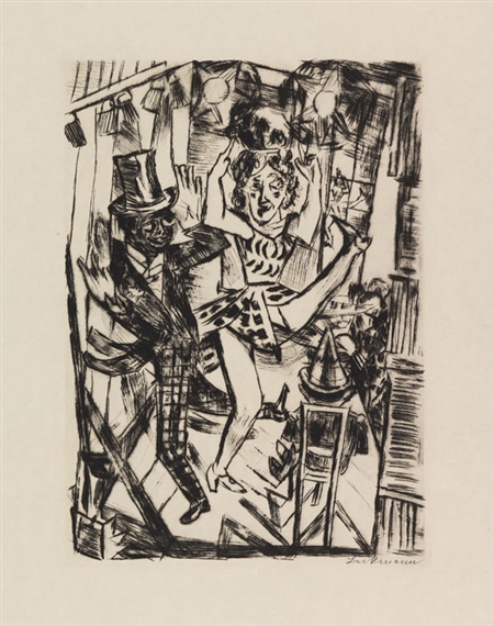 Max Beckmann | Tauentzienpalast (1920) | MutualArt