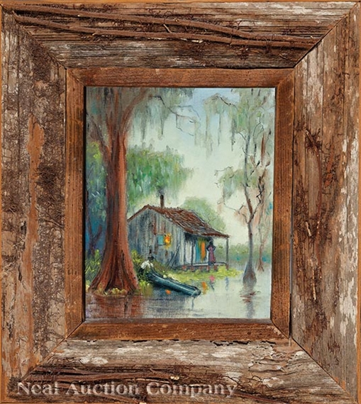 Steele Burden | Evening on the Bayou | MutualArt