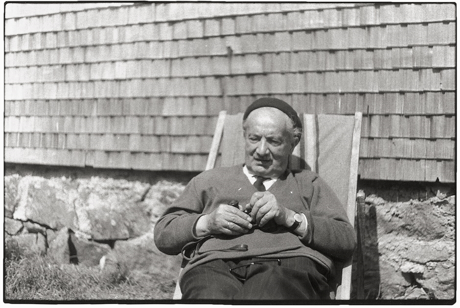 Digne Meller Marcovicz | Two works: Martin Heidegger vor seiner Hütte ...