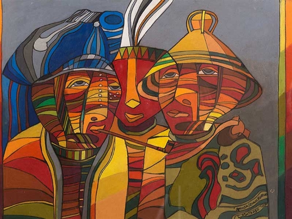 Leonard Tshehla Mohapi Matsoso | 48 Artworks | MutualArt
