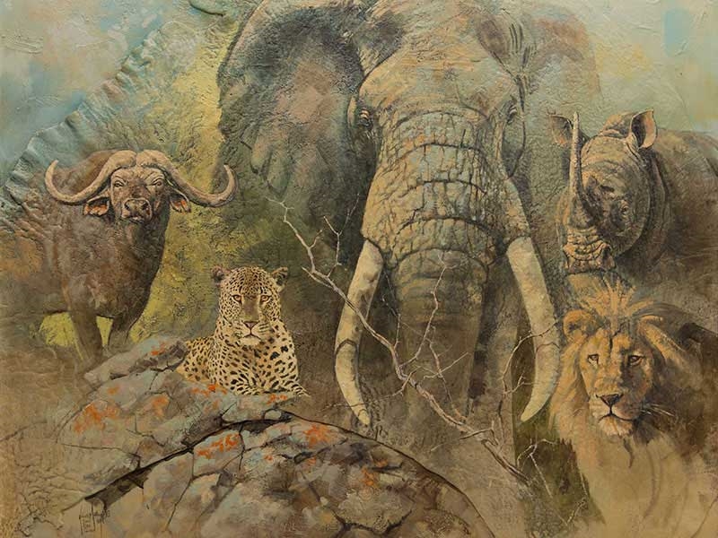 Kobus Moller | Big Five (1993) | MutualArt