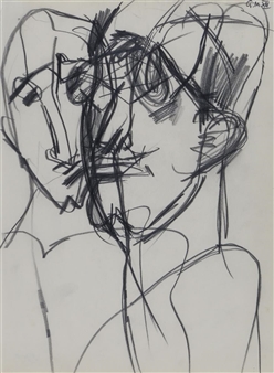 Keith Vaughan | ASSEMBLY OF FIGURES (1975) | MutualArt