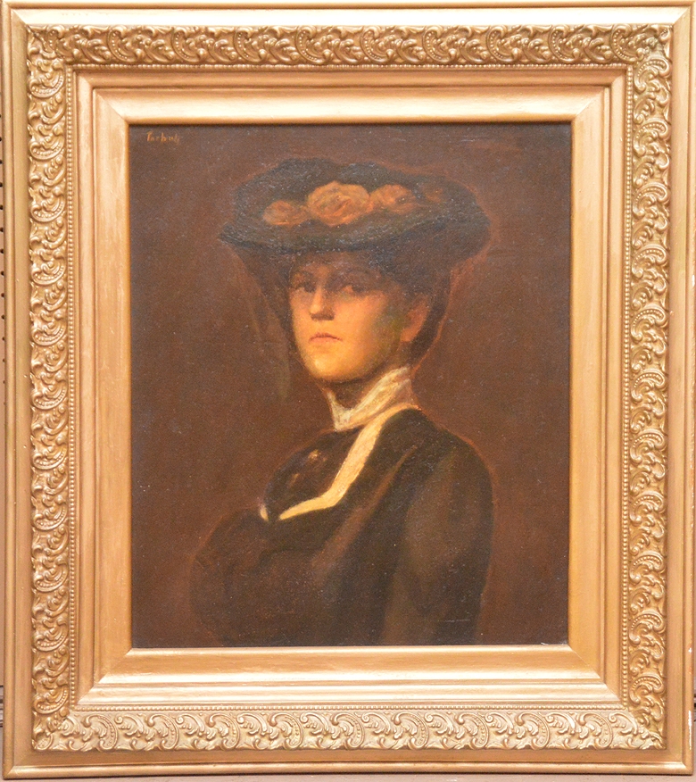 Edmund Charles Tarbell | Portrait of Miss Sally Perry | MutualArt