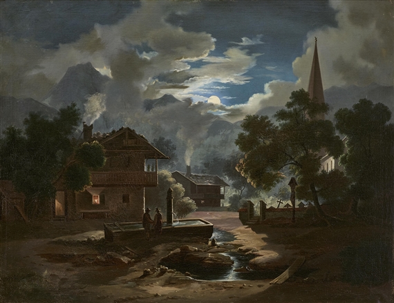 Christian Morgenstern | Mondnacht in Partenkirchen | MutualArt