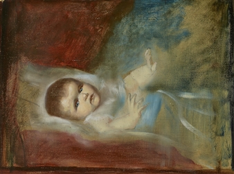 Franz Seraph von Lenbach | Bildnis einer jungen Dame in orientalischer ...
