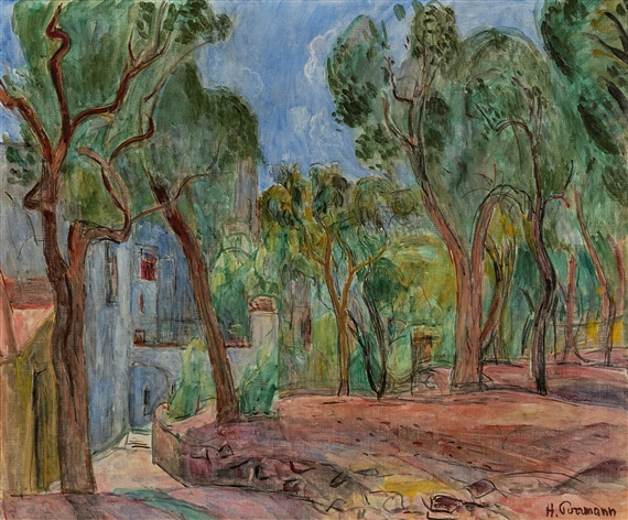 Hans Purrmann | Blumenstillleben (1949) | MutualArt