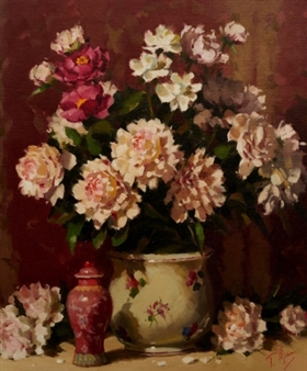 Patricia Moran | Still Life Camillas | MutualArt