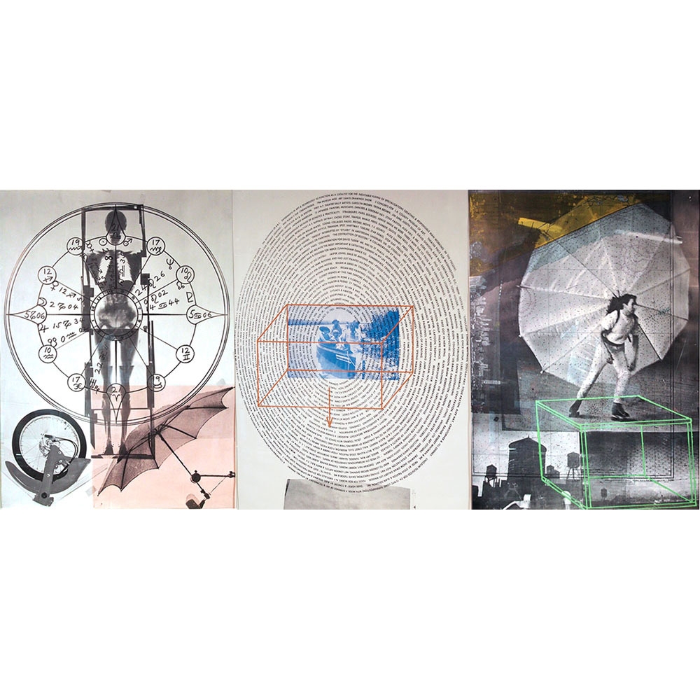 Robert Rauschenberg | Triptych: Visual Autobography | MutualArt