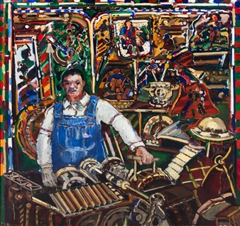 Robert Barnes | Interior (1956) | MutualArt