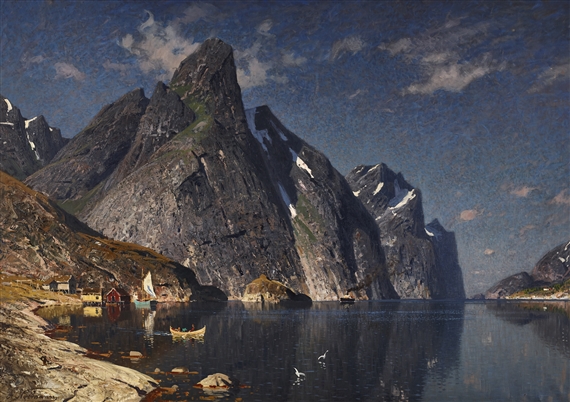 Eilert Adelsteen Normann | A Norwegian fjord | MutualArt