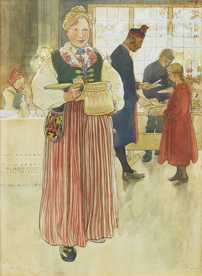 Carl Larsson | Anna-Stina (fru Alkman f. Rydell) [Anna-Stina, Mrs ...
