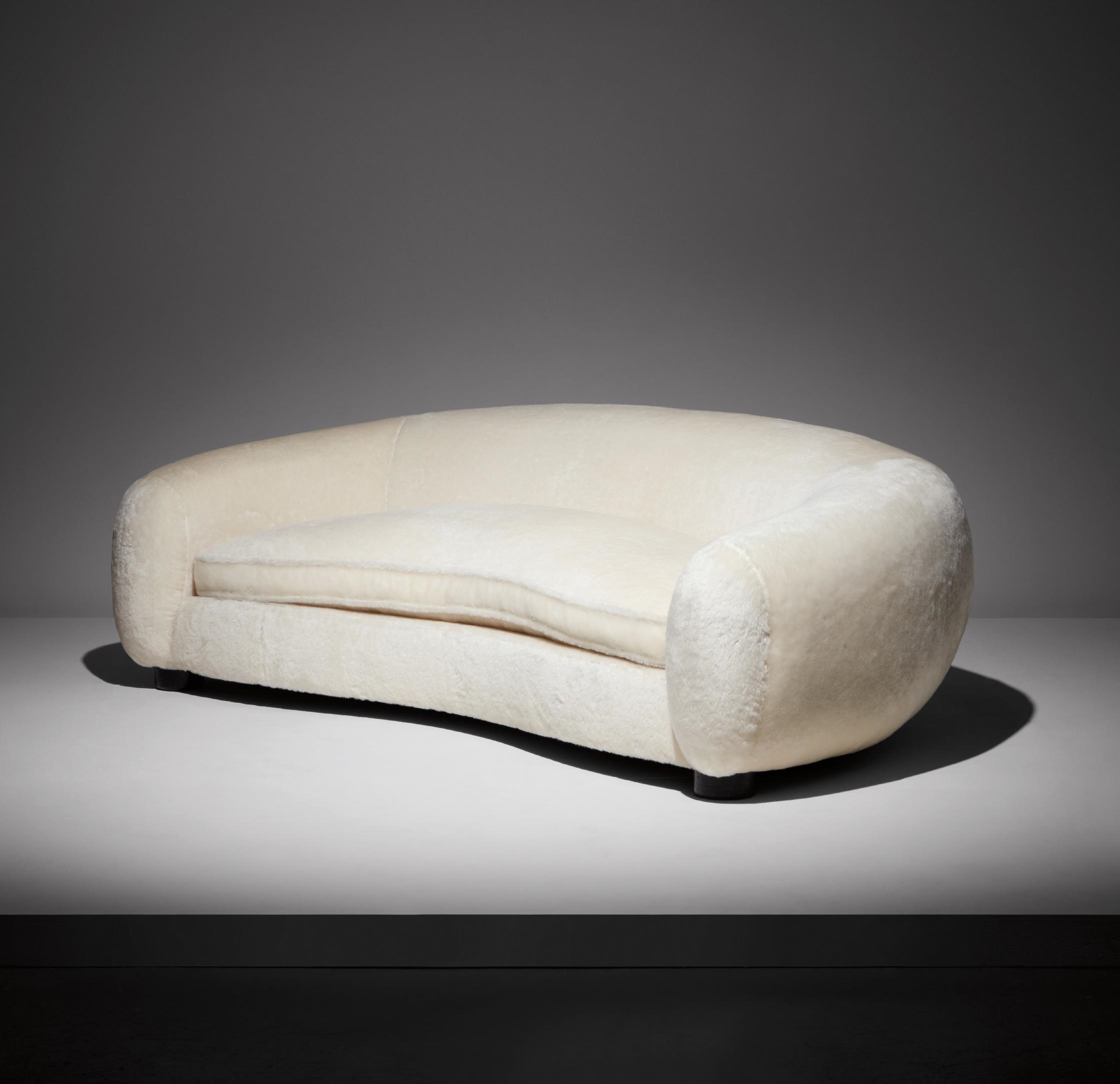 Jean Royère | Ours Polaire sofa | MutualArt