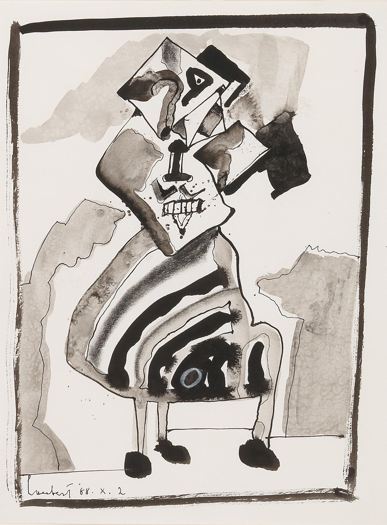 Lucebert | Ohne Titel (1988) | MutualArt