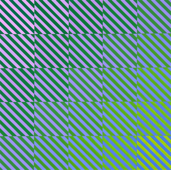 Mario Ballocco | Compenetrazione cromatica (1972) | MutualArt