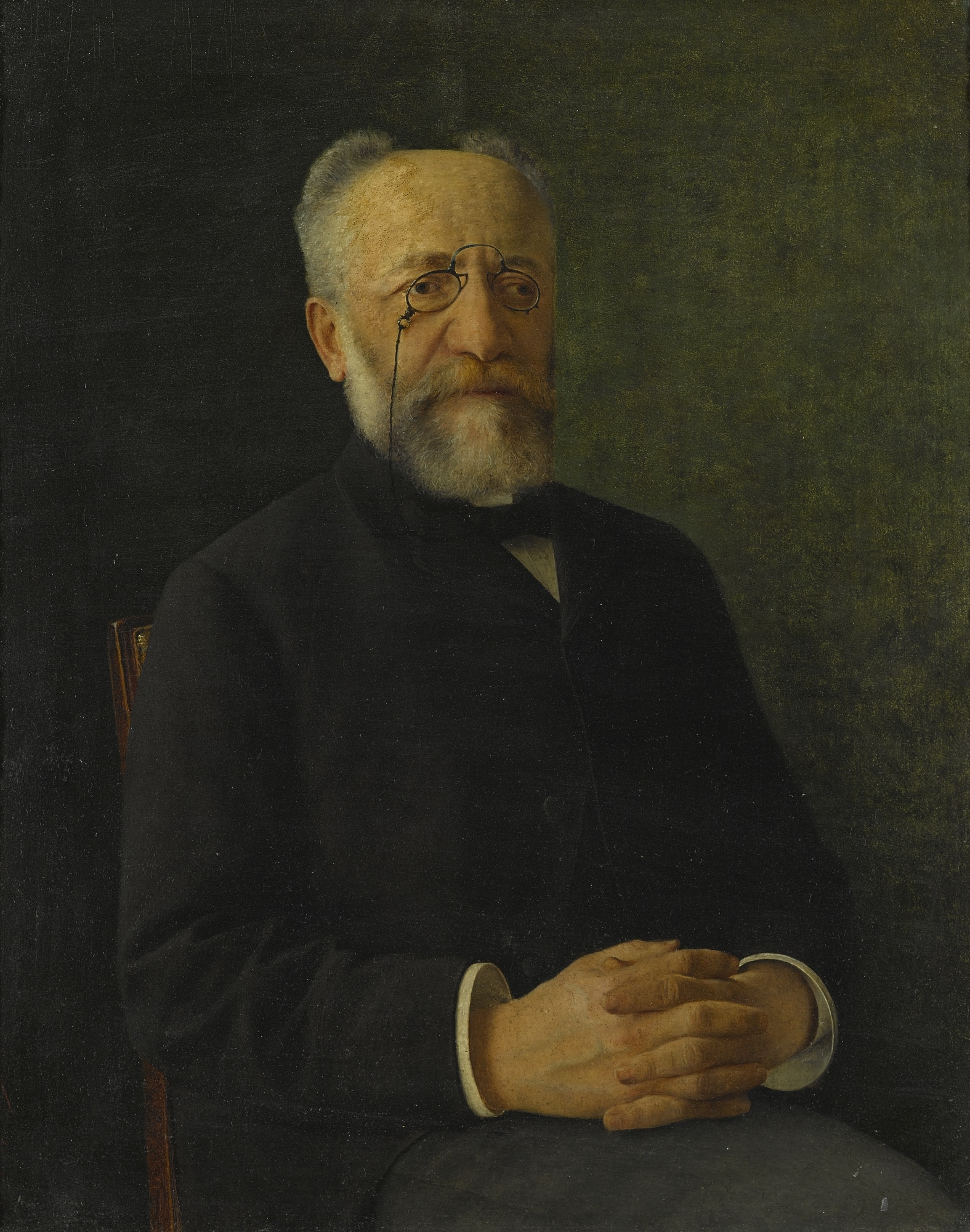 Isidor Kaufmann | Hungarian Rabbi with Prayer Shawl | MutualArt
