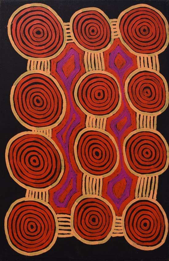 Ronnie Tjampitjinpa | Tingari Cycle (2004) | MutualArt