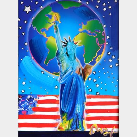 Peter Max | Peace on Earth | MutualArt