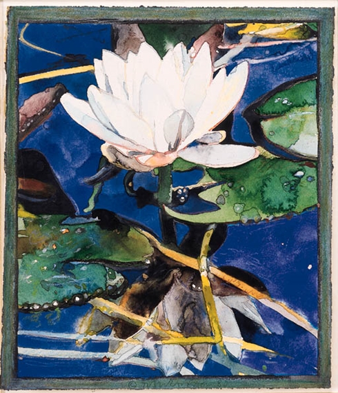 Joseph Raffael | Reflection (1980) | MutualArt