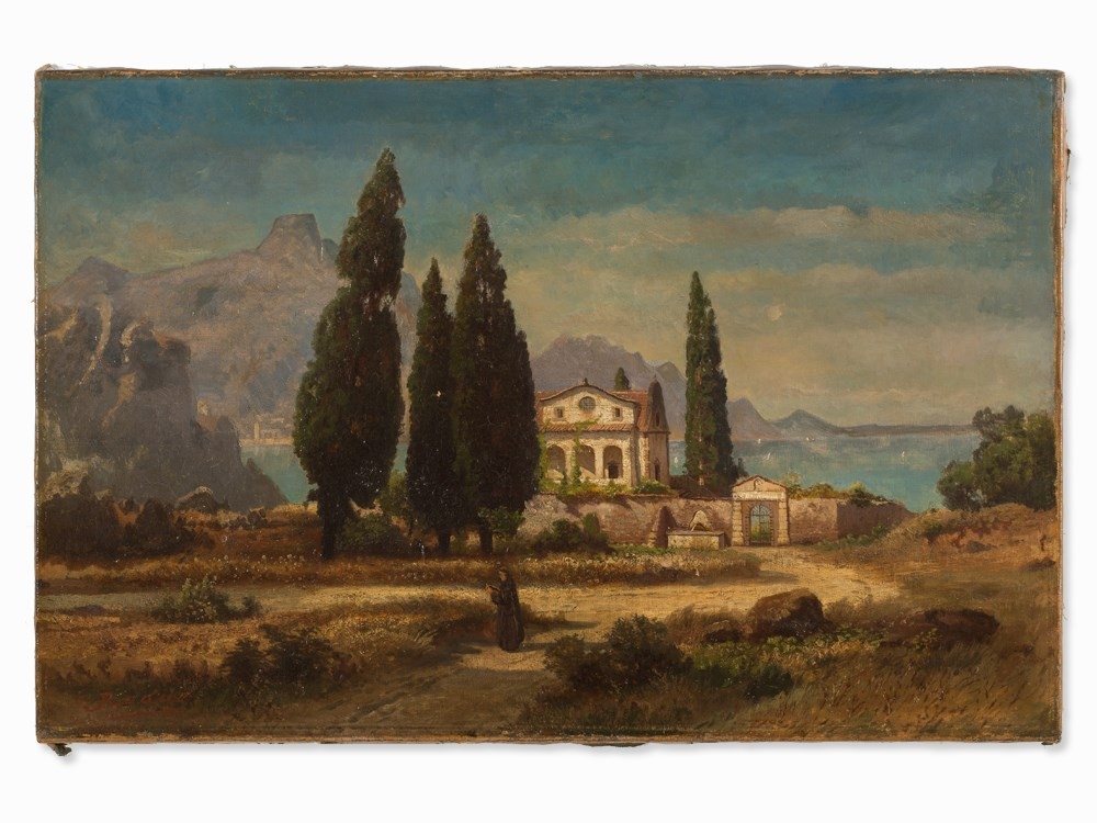 Carl Gustav Rodde | Italienische Landschaft (1880) | MutualArt