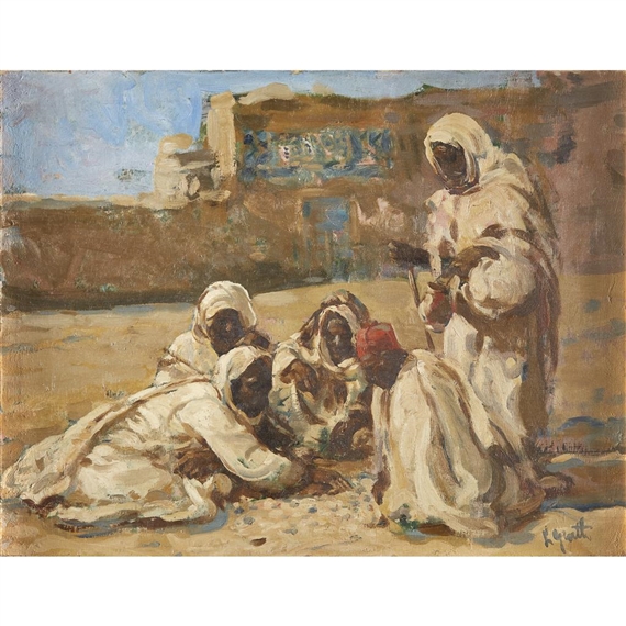 Lillian Mathilde Genth | THE DESERT GAME | MutualArt