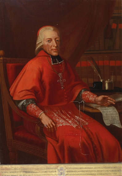 Austrian School, 18th Century | Portrait of the Salzburg archbishop ...